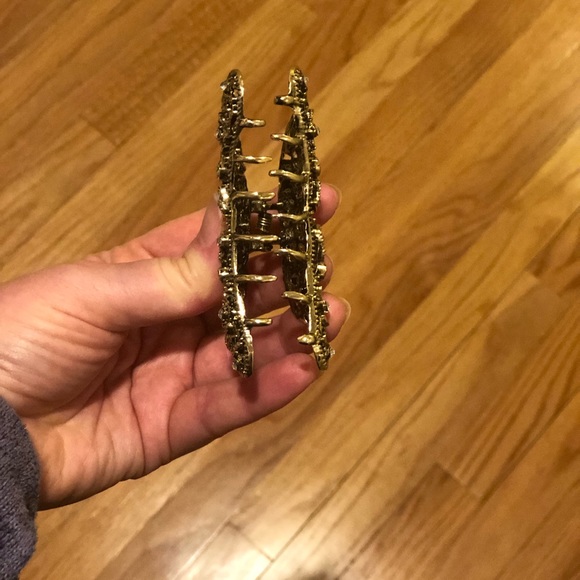 Accessories | 2 Hair Clips 1 Silver 1 Darker Gold | Poshmark
